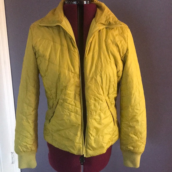 I.E. Relaxed | Jackets & Coats | Light Retro Puff Mustard Colored ...